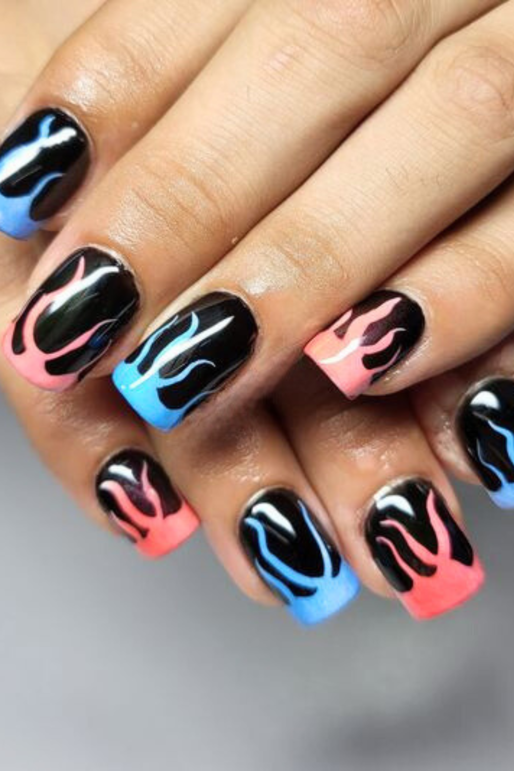 15 Fire Nail Inspirations for 2025 - Scan to Talk