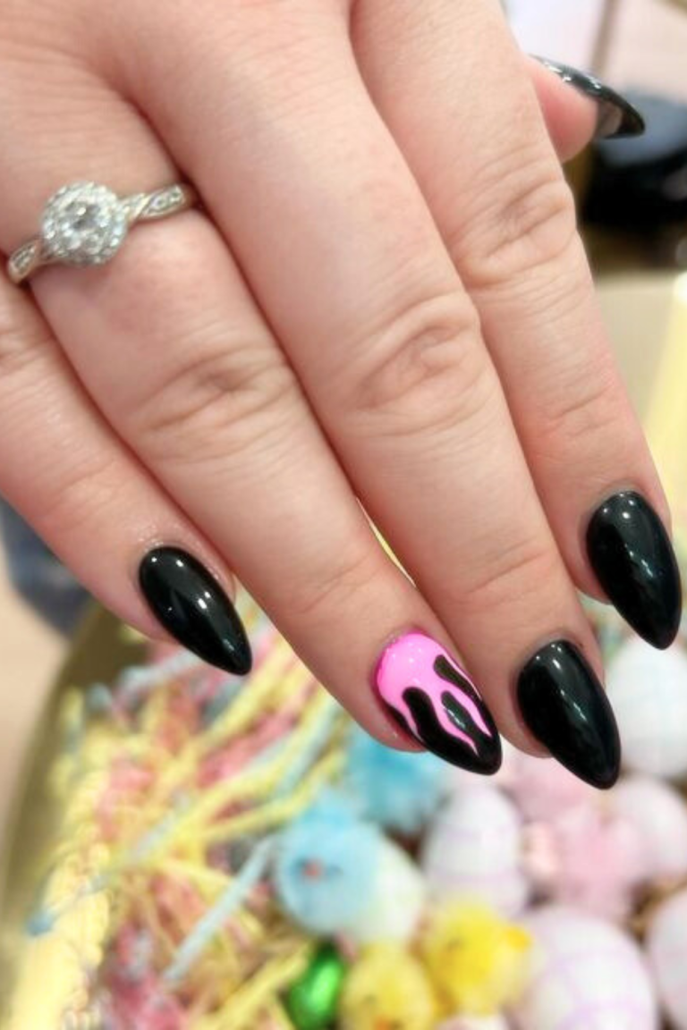 15 Fire Nail Inspirations for 2025 - Scan to Talk