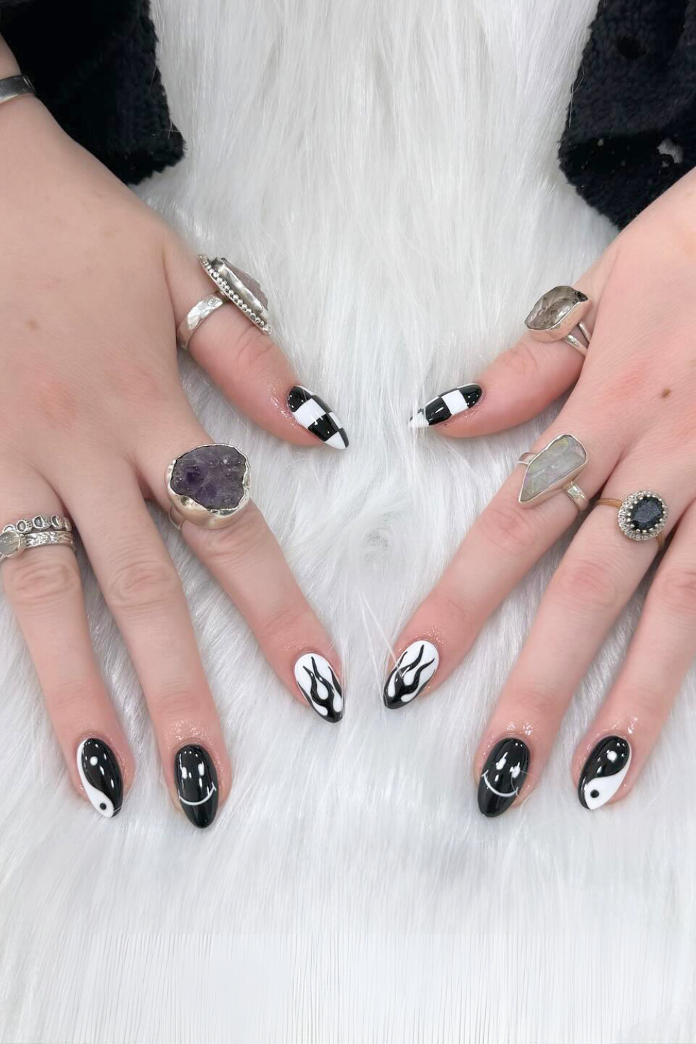 15 Fire Nail Inspirations for 2025 - Scan to Talk