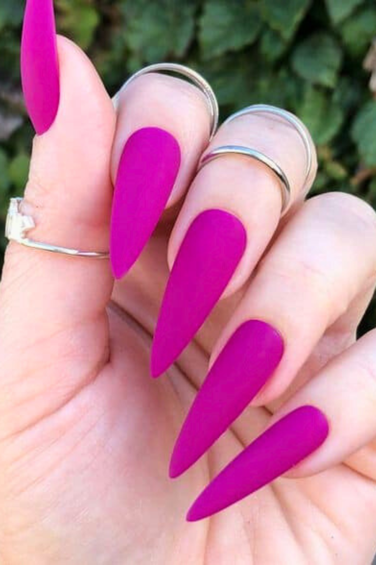 15 Magenta Nail Ideas for 2025 - Scan to Talk