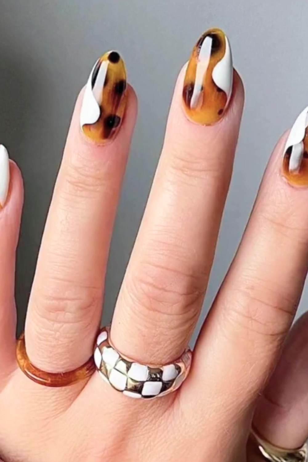 20 Amber Nails Design Ideas for 2025 - Scan to Talk
