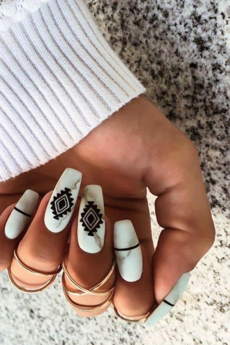 20 Boho Nail Ideas That You Never See Before - Scan to Talk