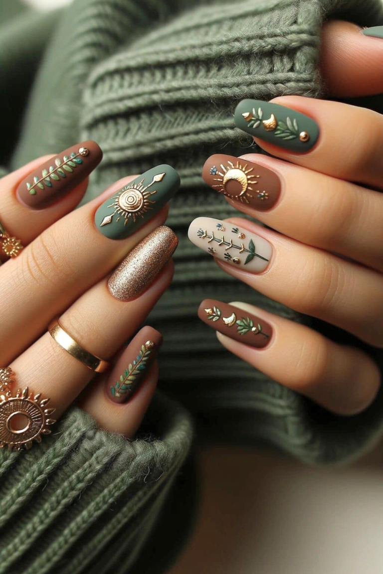 20 Boho Nail Ideas That You Never See Before - Scan to Talk
