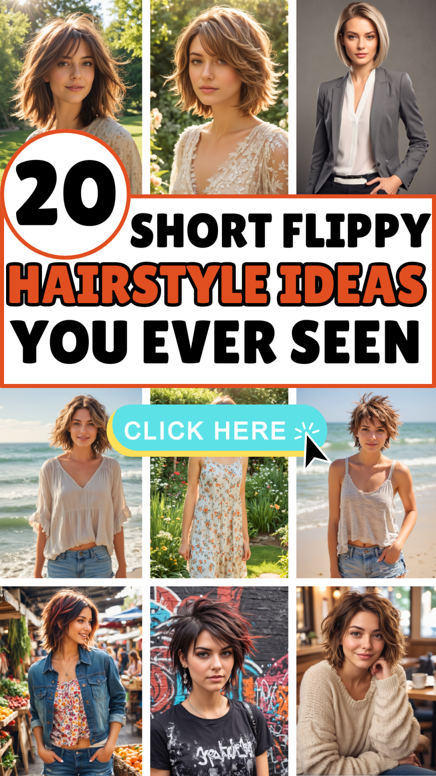 20 Short Flippy Hairstyles That Will Make You Look Younger Instantly ...