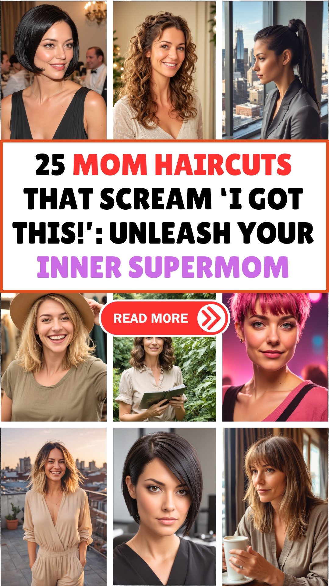 25 Mom Haircuts That Scream ‘I Got This!’: Unleash Your Inner Supermom ...