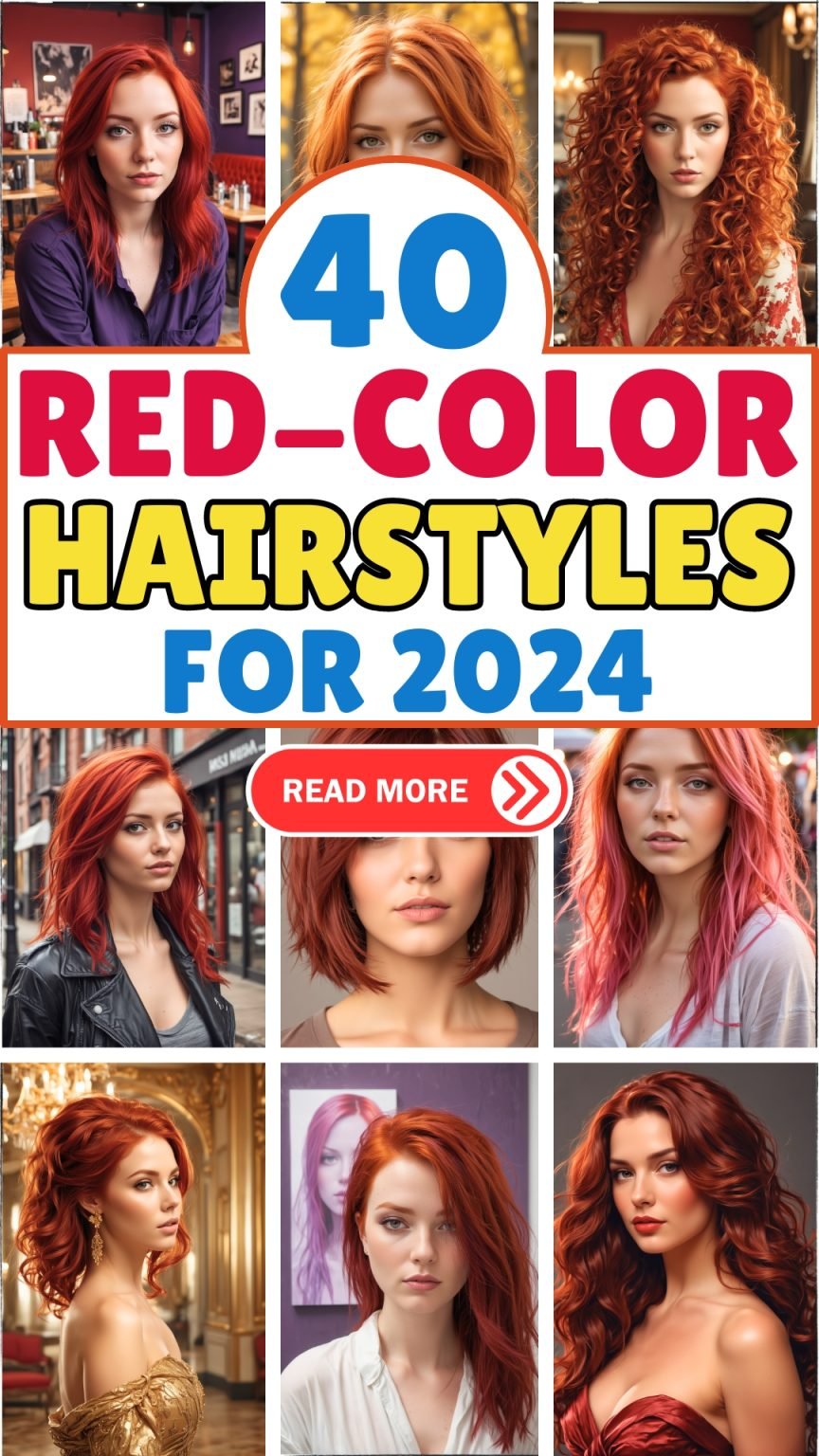 40 Jaw-Dropping Red Hair for Women Ideas You Have to Try – Scan to Talk