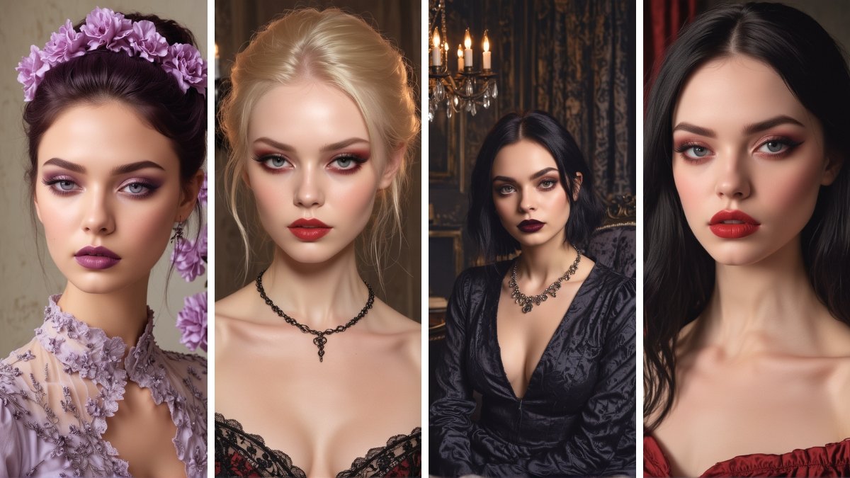 17 Subtle Goth Makeup Looks - Scan to Talk