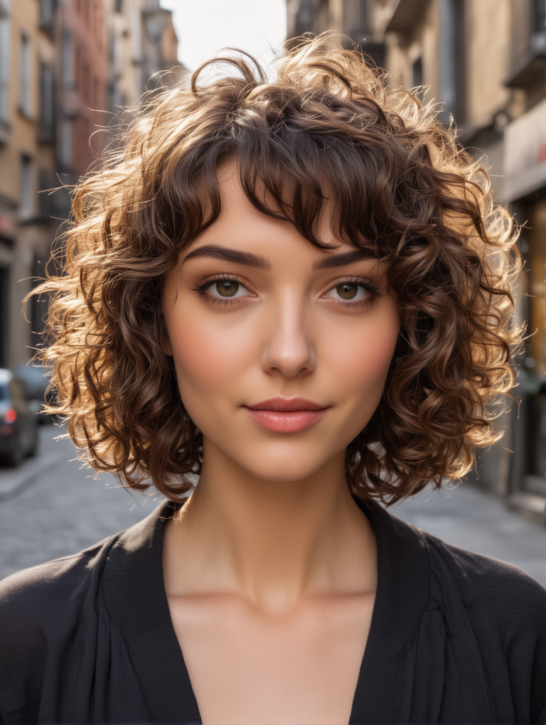 25 Fancy Curly Hairstyles That Will Make You the Star of Any Event ...
