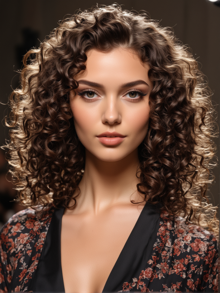 25 Fancy Curly Hairstyles That Will Make You the Star of Any Event ...