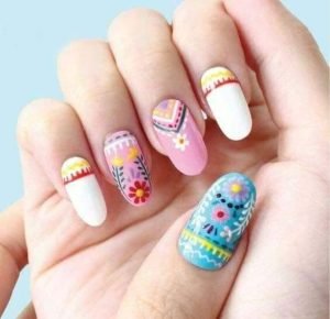 25 Mexican Style Nail Designs You Ever Seen Before – Scan to Talk