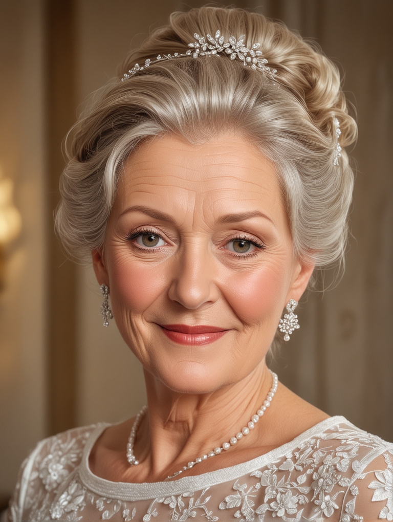 30 Must-Try Hairstyles for Women Over 70 - Scan to Talk