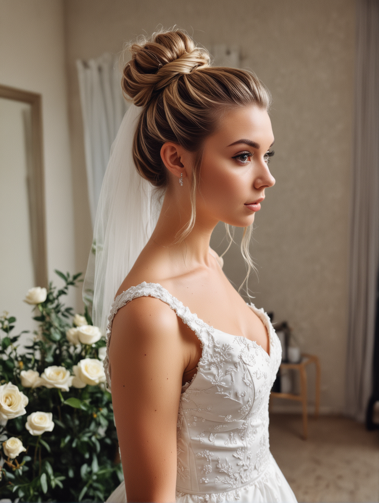 25 Jaw-Dropping Wedding Hairstyles Every Bride Must See - Scan to Talk