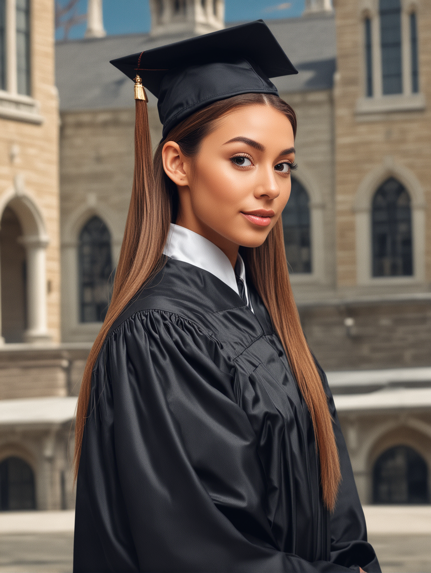 40 Graduation Hairstyles That Will Make You Feel Like a Star - Scan to Talk