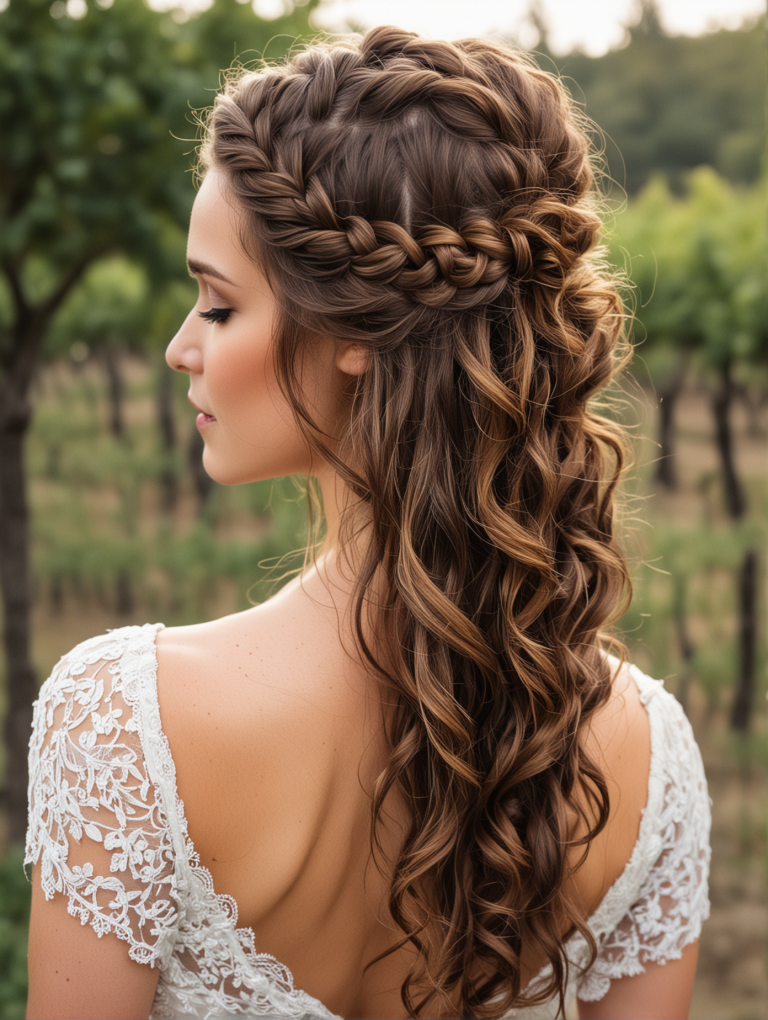 20 Curly Wedding Hair Ideas for 2025 - Scan to Talk