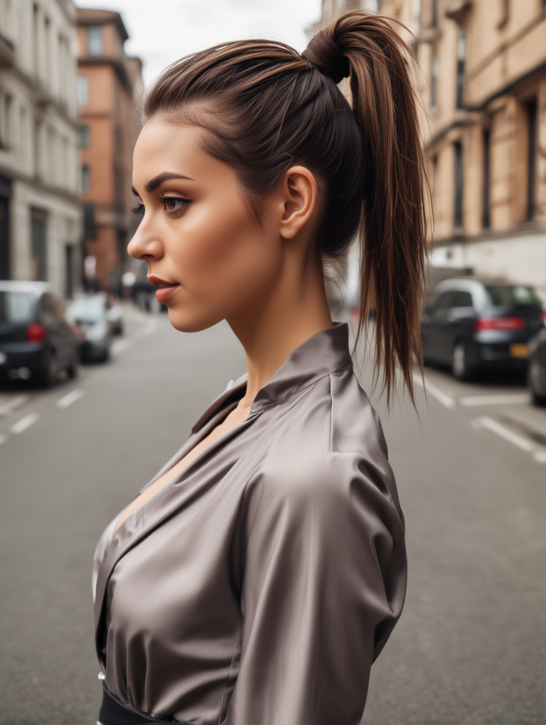 47 Low Ponytail Hairstyles For 2025 - Scan to Talk