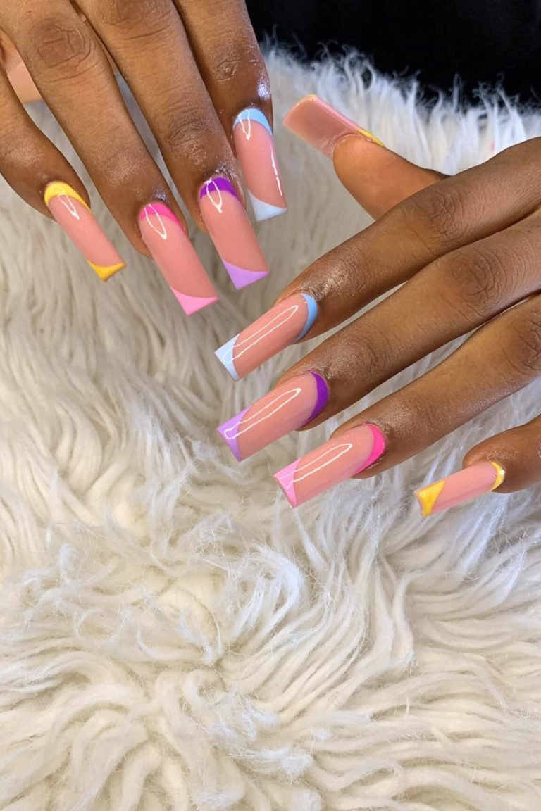 65 Eye-Catching Long Nail Ideas for Your Next Manicure - Scan to Talk