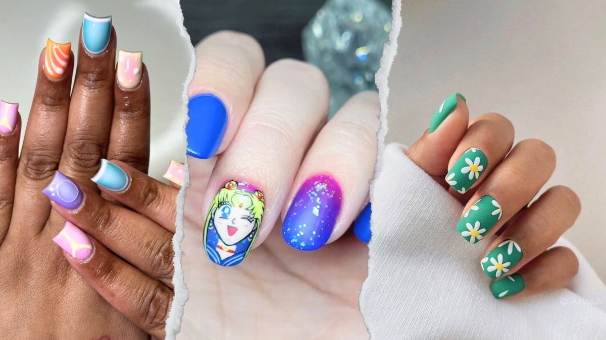 20 Apple Nail Inspirational Ideas to Try in 2025 - Scan to Talk