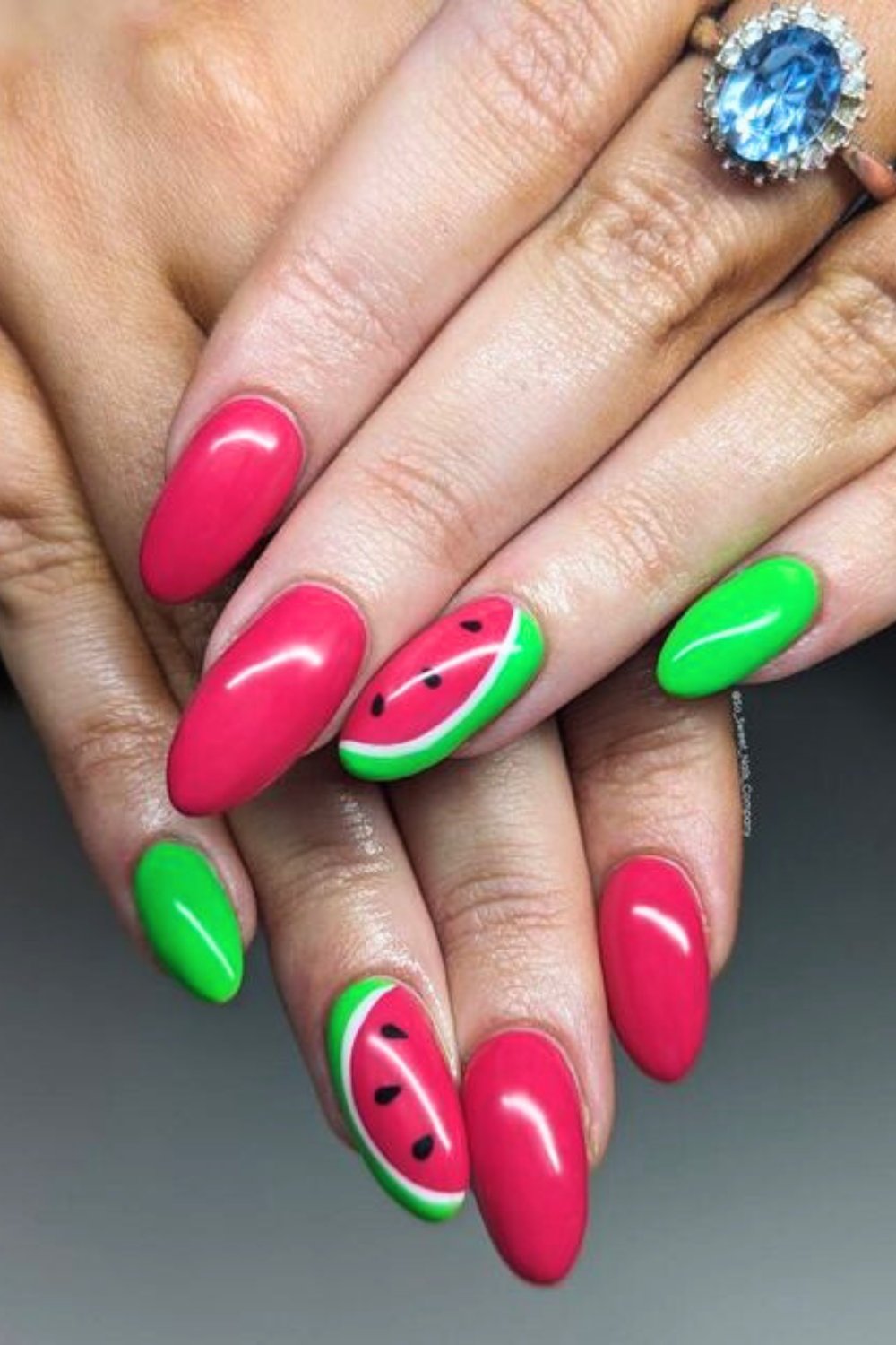 44 Watermelon Nails Perfect for Summer 2025 - Scan to Talk