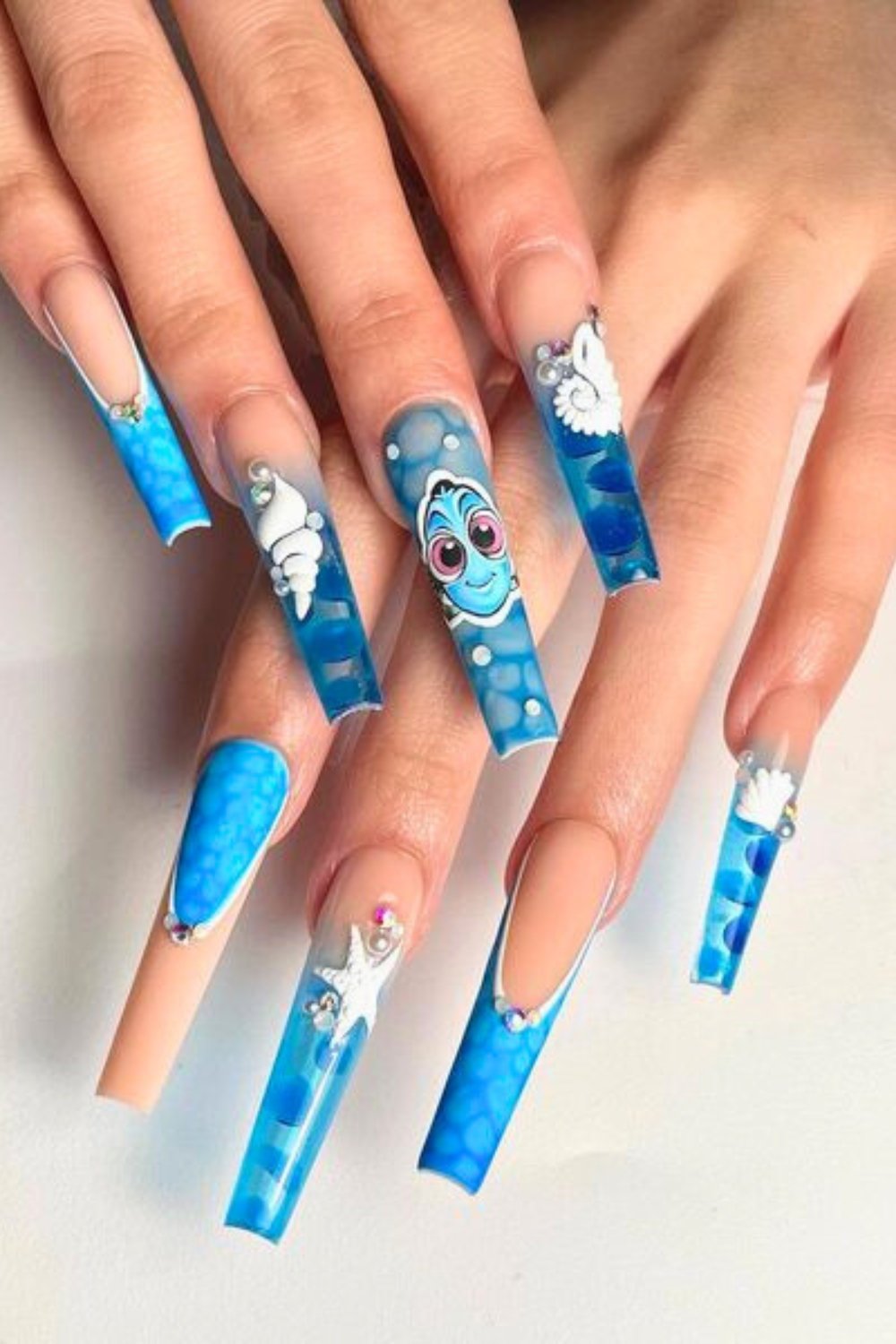 40 Beach Nails [Best Designs] You Must Check - Scan to Talk