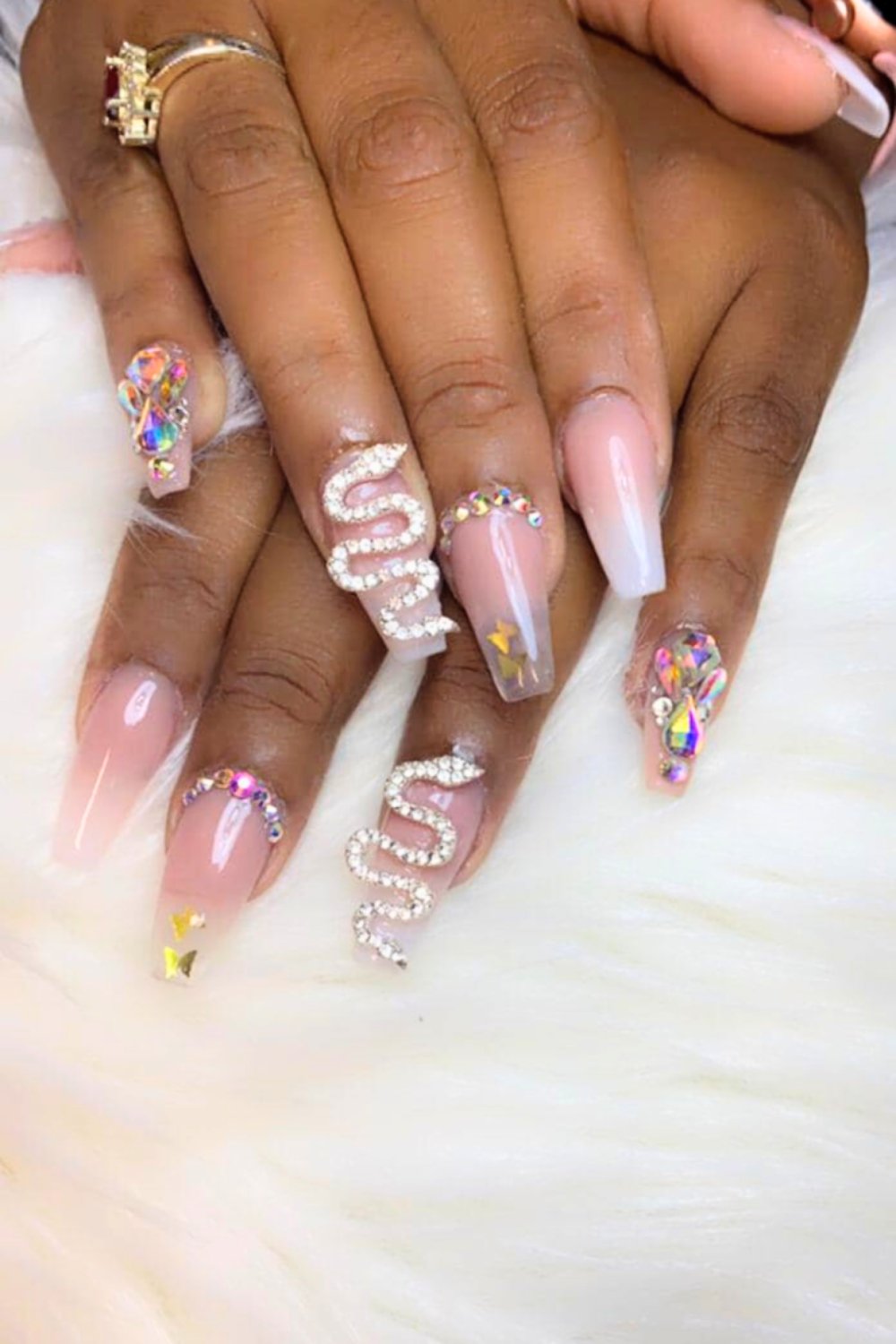 40 Dominican Nails Designs [Updated Manicure] 2025 - Scan to Talk