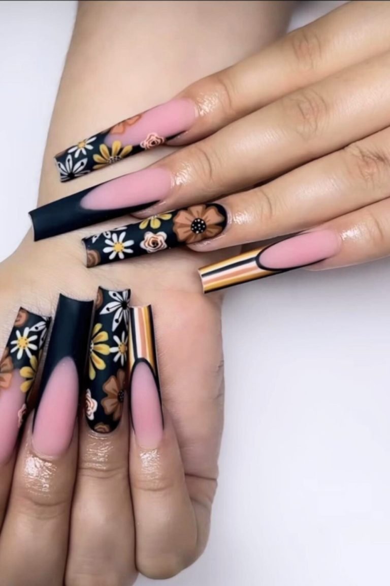 40 Dominican Nails Designs [Updated Manicure] 2025 - Scan to Talk