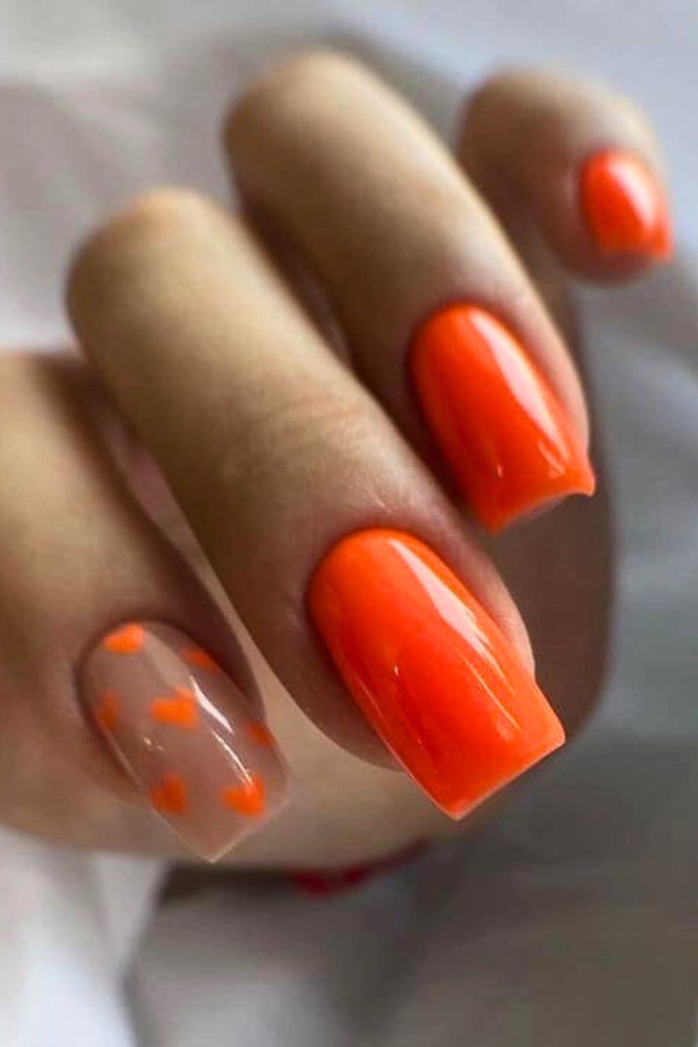 50 Orange Nails Designs [Ultimate Guide] 2025 - Scan to Talk