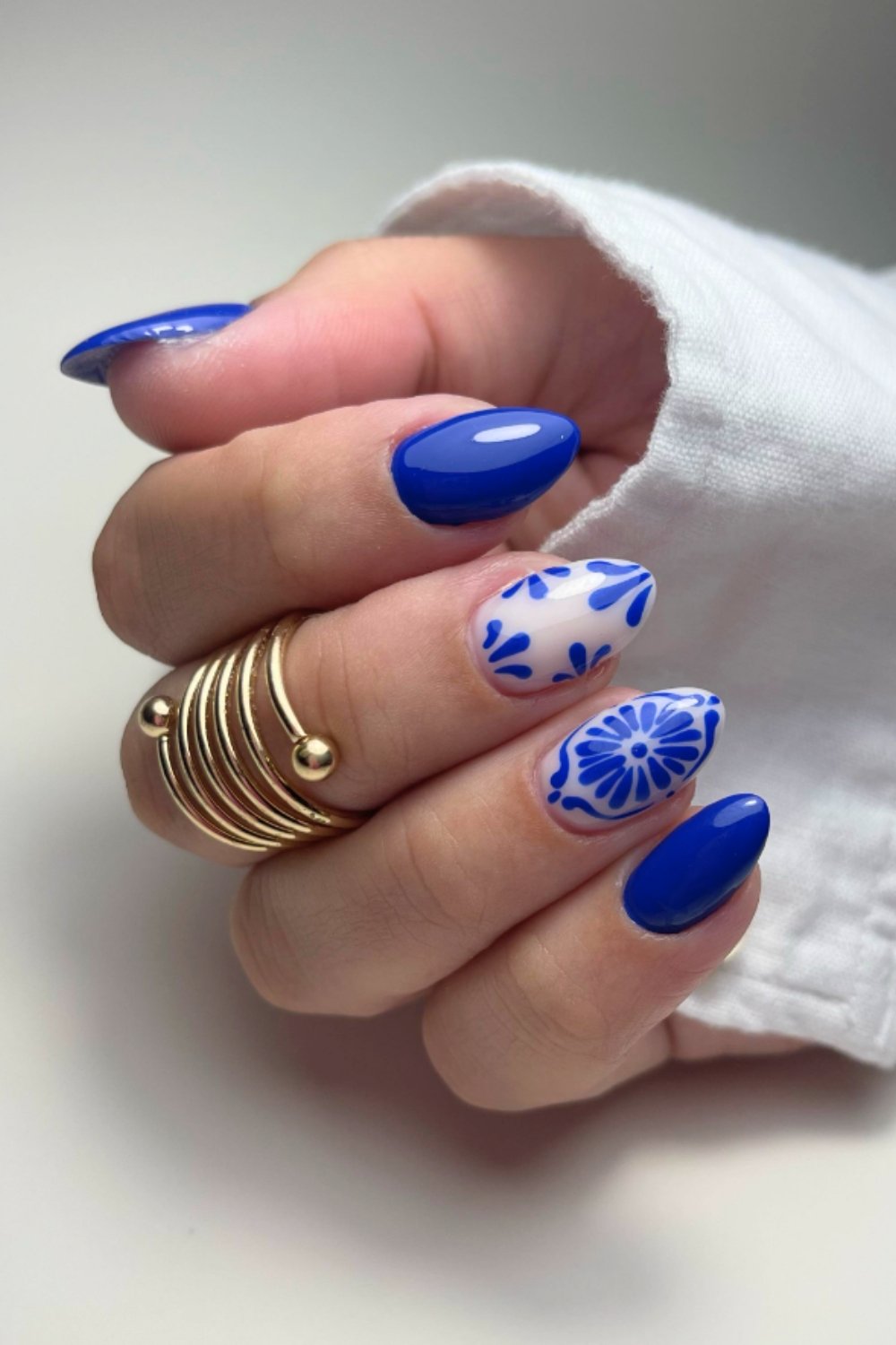 60 Blue Nails Ideas [Ultimate Designs] 2025 - Scan to Talk