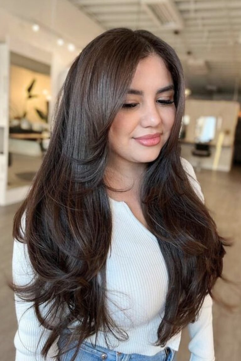 57 Long Layers Hairstyles 2025 - Scan to Talk