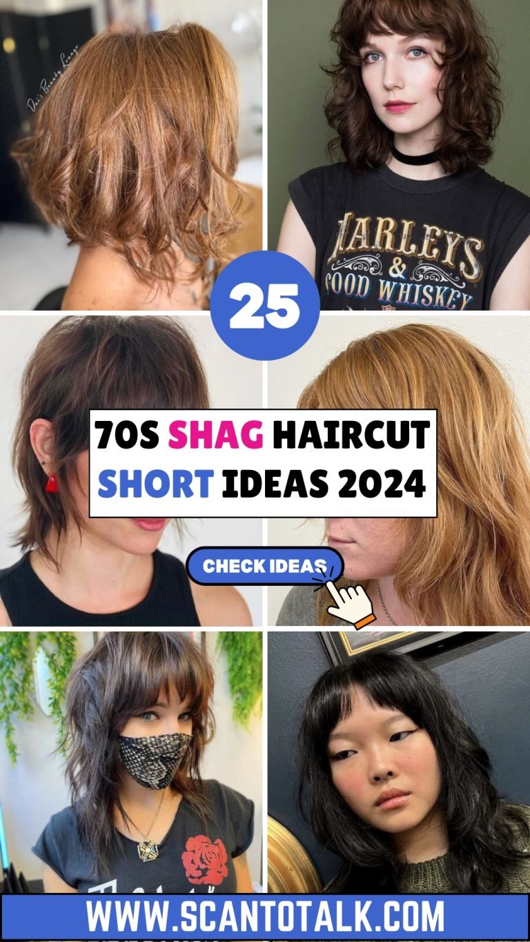 70s Shag Haircut Short – 25 Best Ideas to Copy – Scan to Talk
