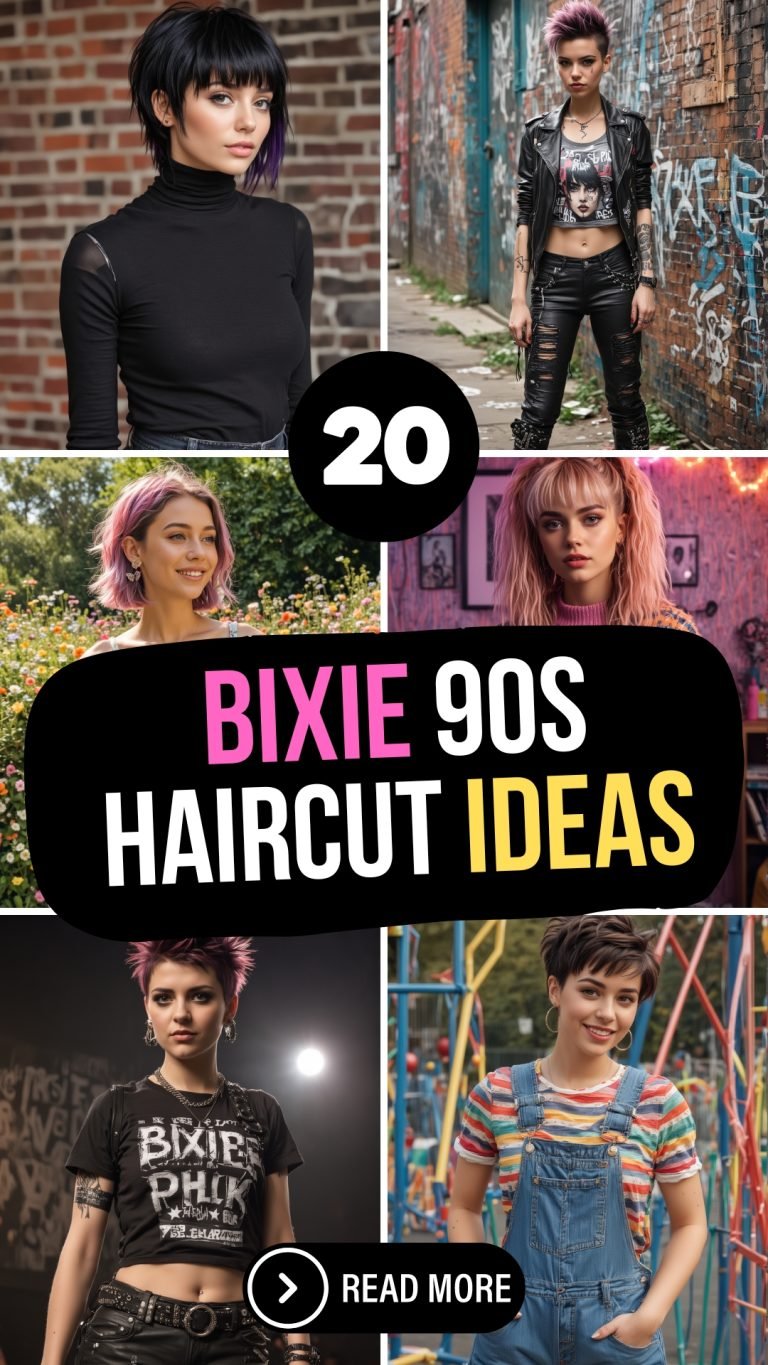 20 Bixie 90s Haircut Ideas for 2025 - Scan to Talk