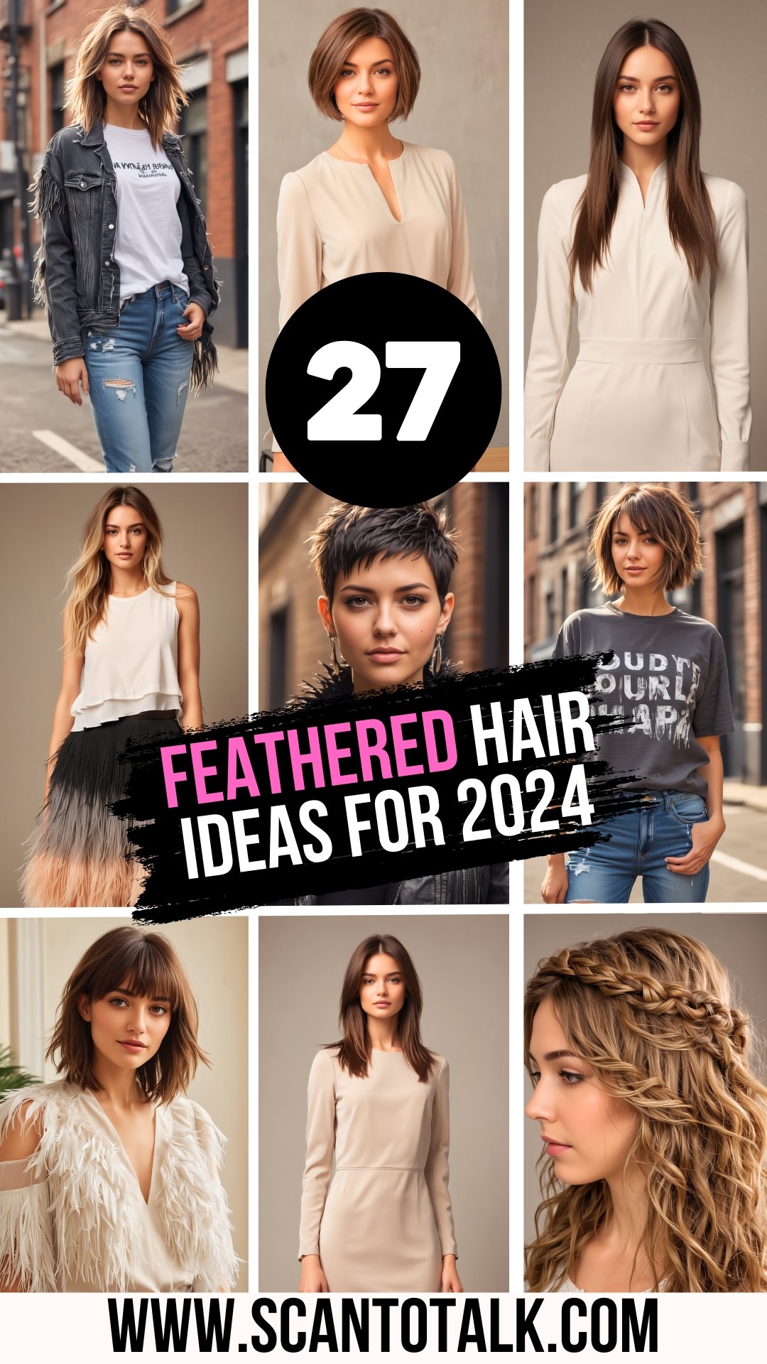 27 Feathered Hair [Upgrade Your Style] in 2024 – Scan to Talk