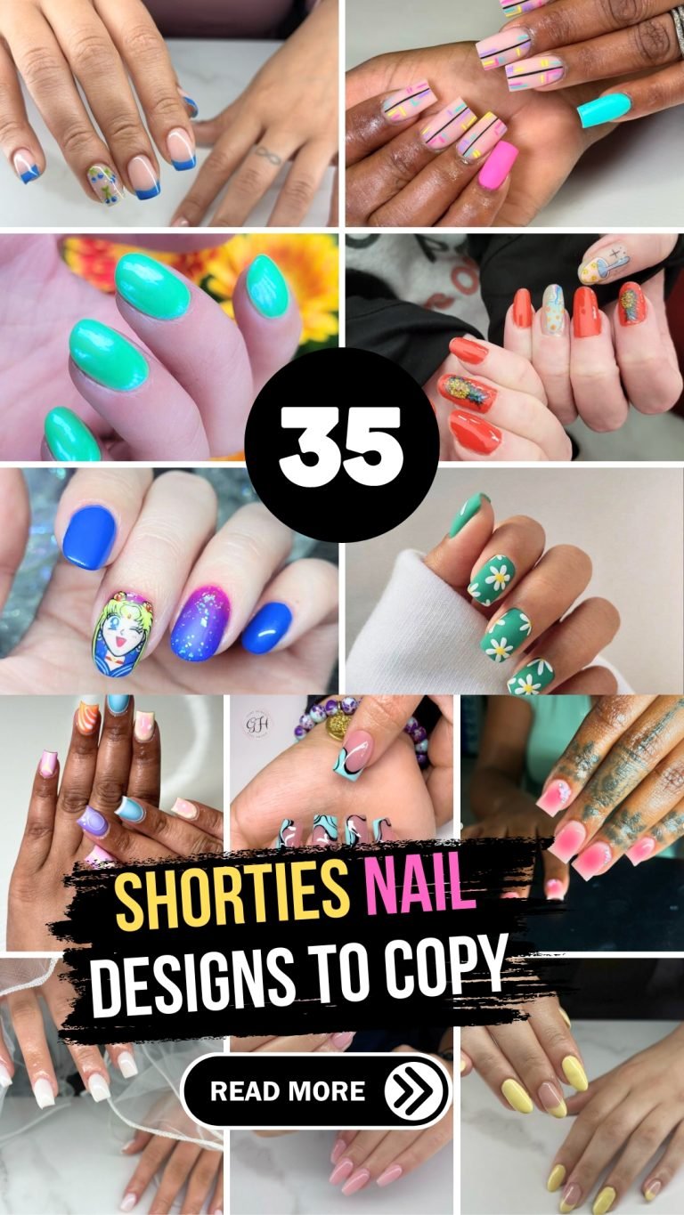 35 Shorties Nails [Crazy Viral] in 2025 - Scan to Talk