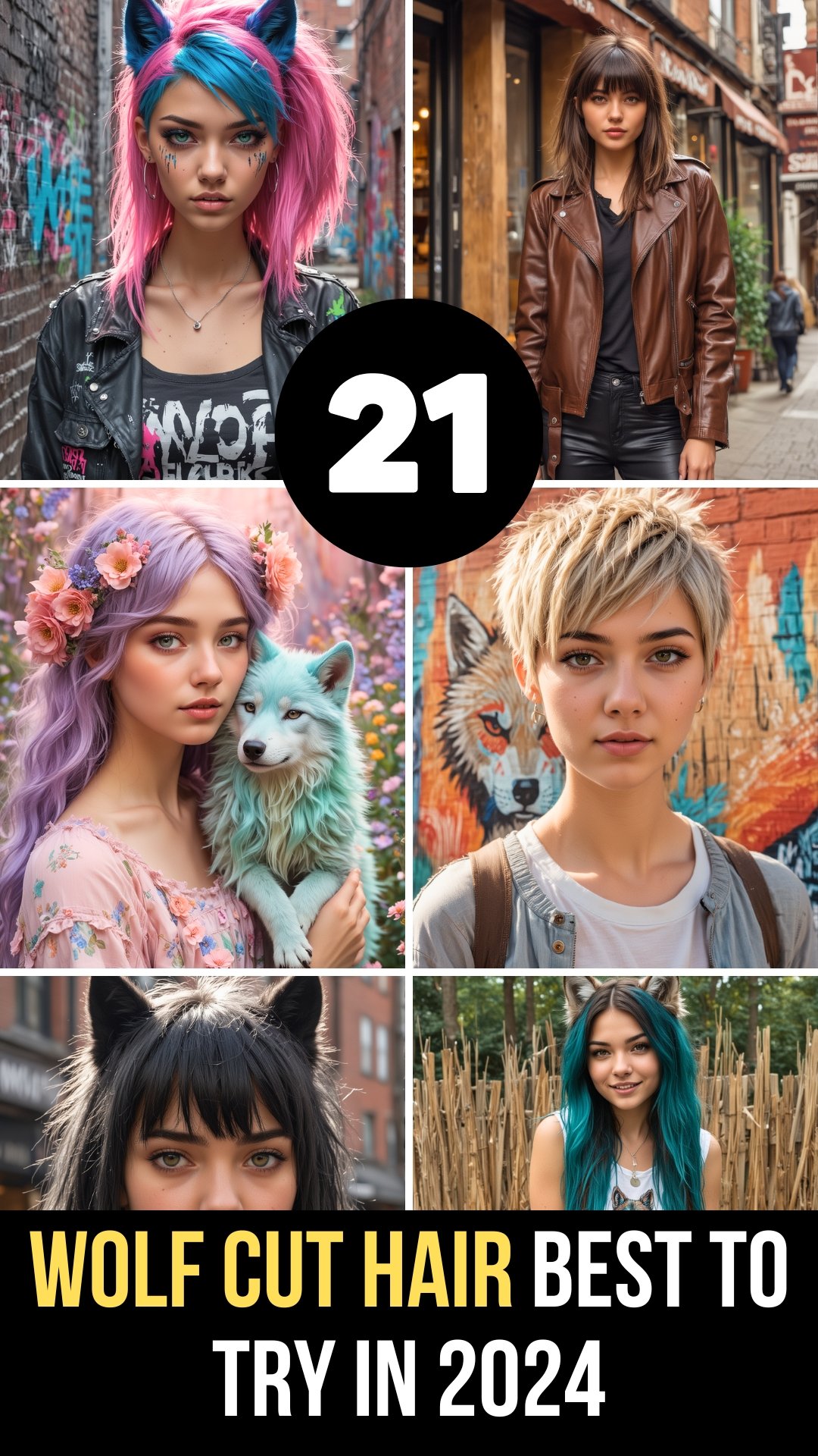 21 Wolf Cut Hair [Upgrade Your Style] 2024 – Scan to Talk