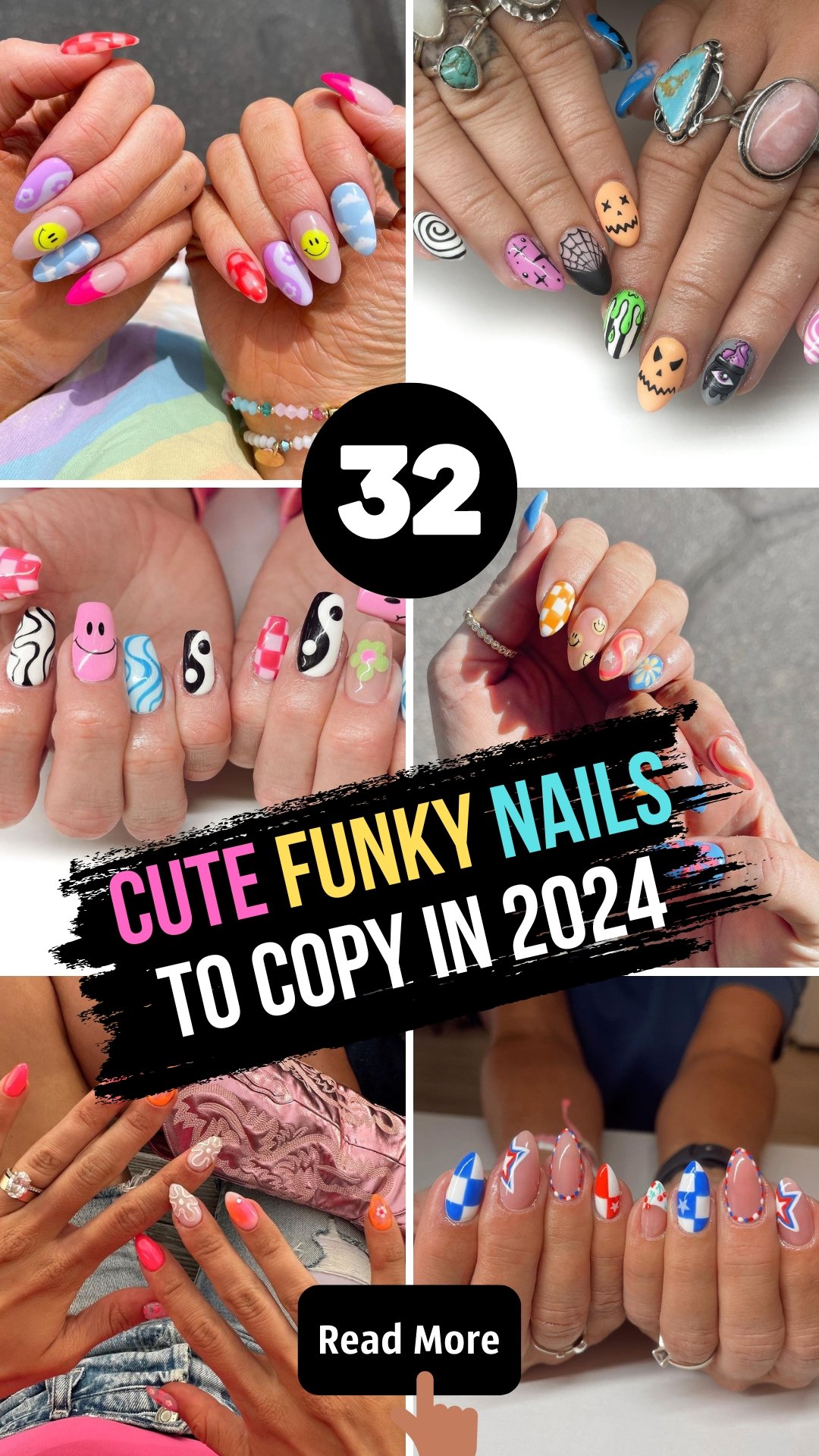 32 Cute Funky Nails – Scan to Talk
