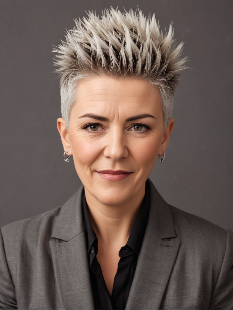18 Short Spiky Haircuts Are Trending in 2025 - Scan to Talk