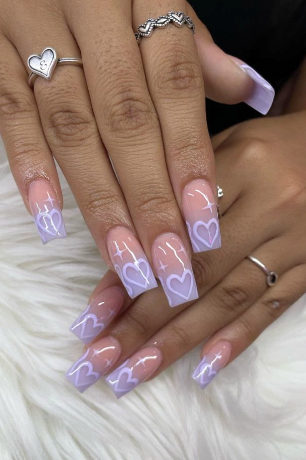 15 Lavender Acrylic Nails You Should Try One in 2025 - Scan to Talk