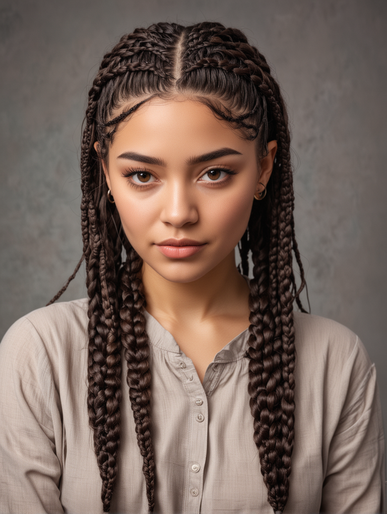 21 Thigh-Length Knotless Braids You Need to Try Right Now - Scan to Talk