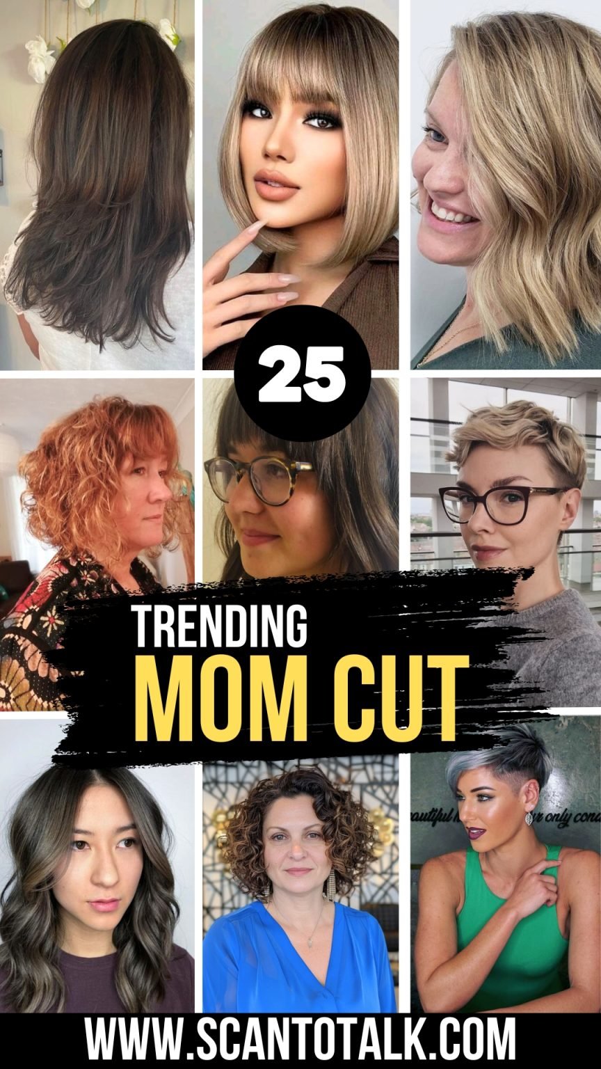 25 Trending Mom Cut [Ultimate Style] - Scan to Talk