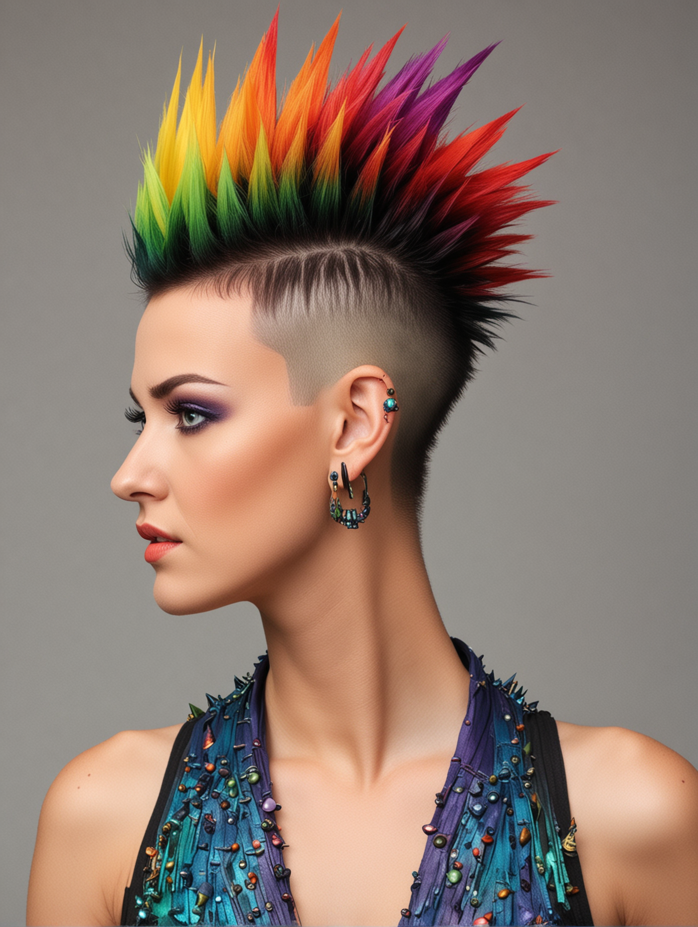 28 Mind-Blowing Rainbow Hair Ideas That Will Make You Stand Out - Scan ...