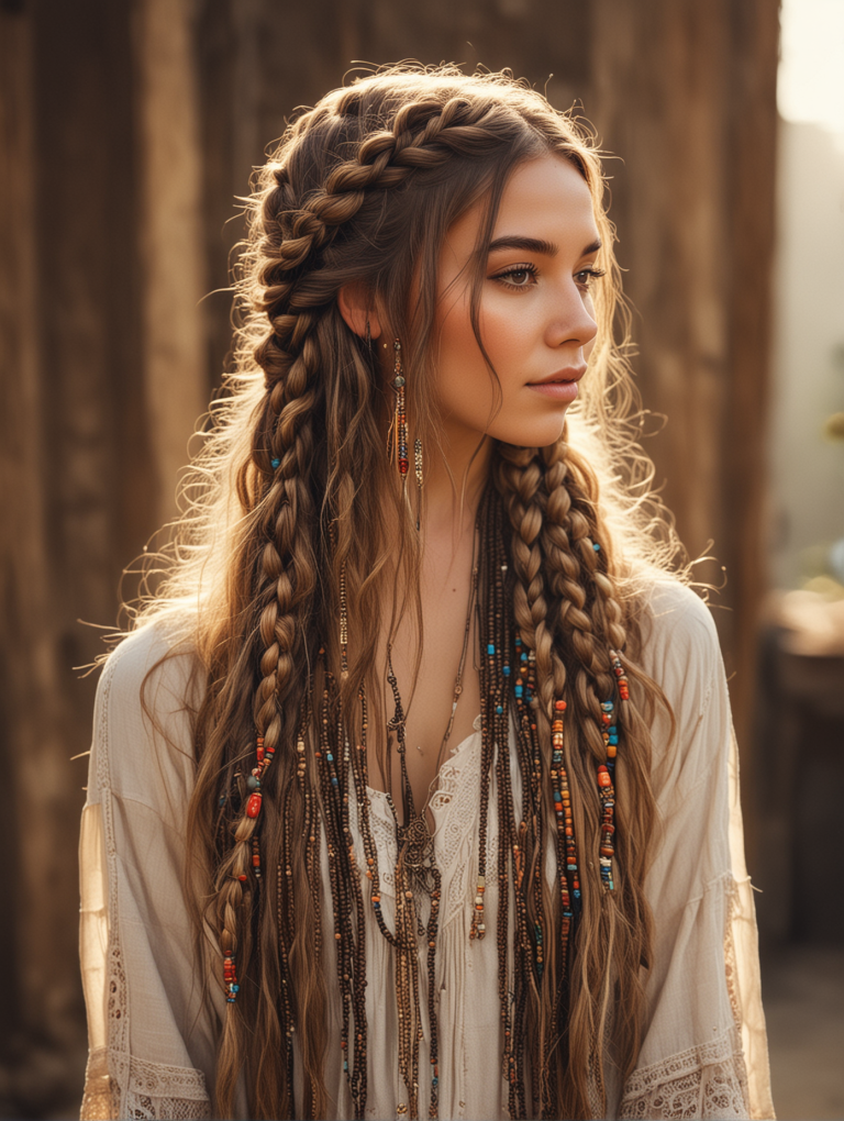 23 Thick Braids Style Ideas [Upgrade Your Style in 2025] - Scan to Talk