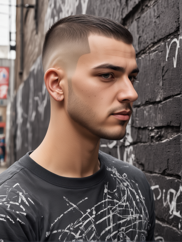 26 Crew Cut Haircut [Easy to Copy] - Scan to Talk