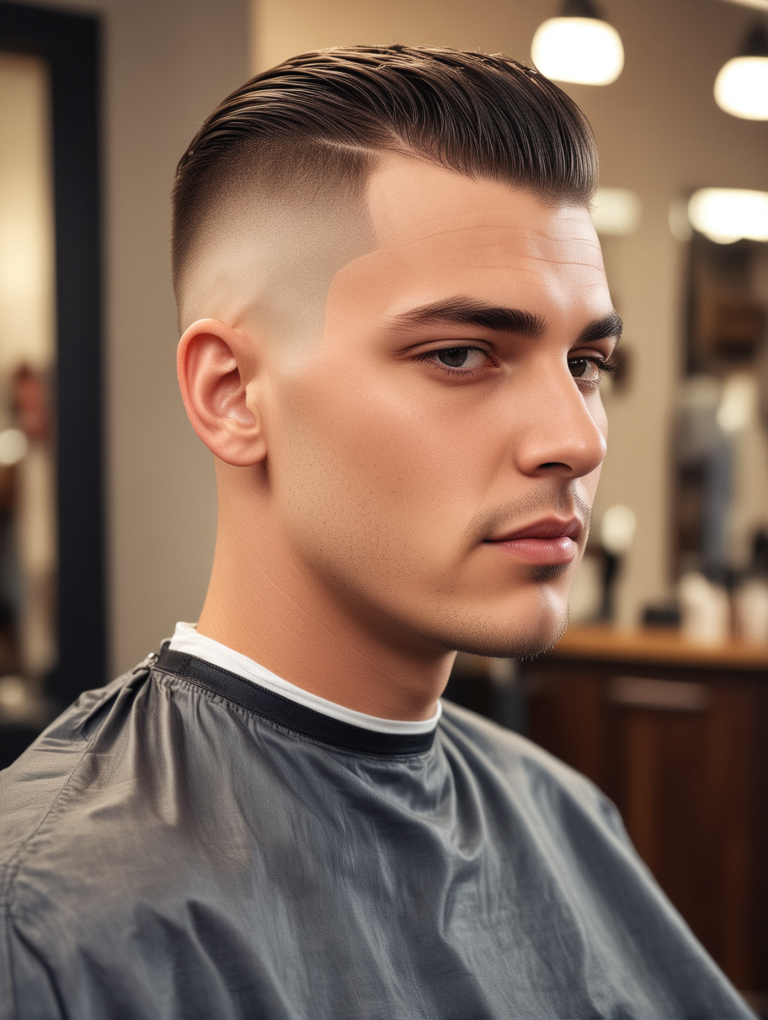 26 Crew Cut Haircut [Easy to Copy] - Scan to Talk