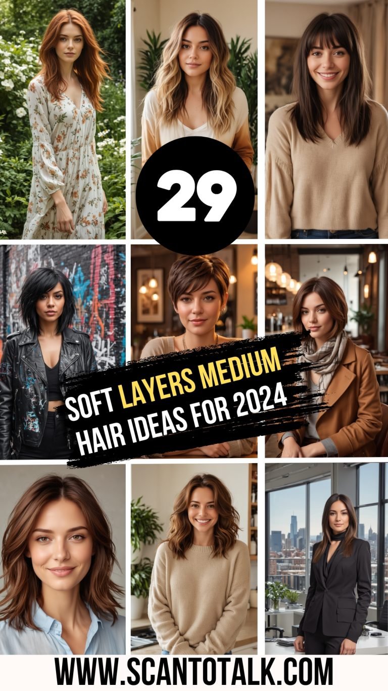 29 Soft Layers Medium Hair [Must-Try] in 2024 – Scan to Talk