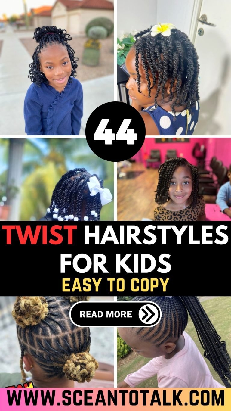44 Twist Hairstyles for Kids - Scan to Talk