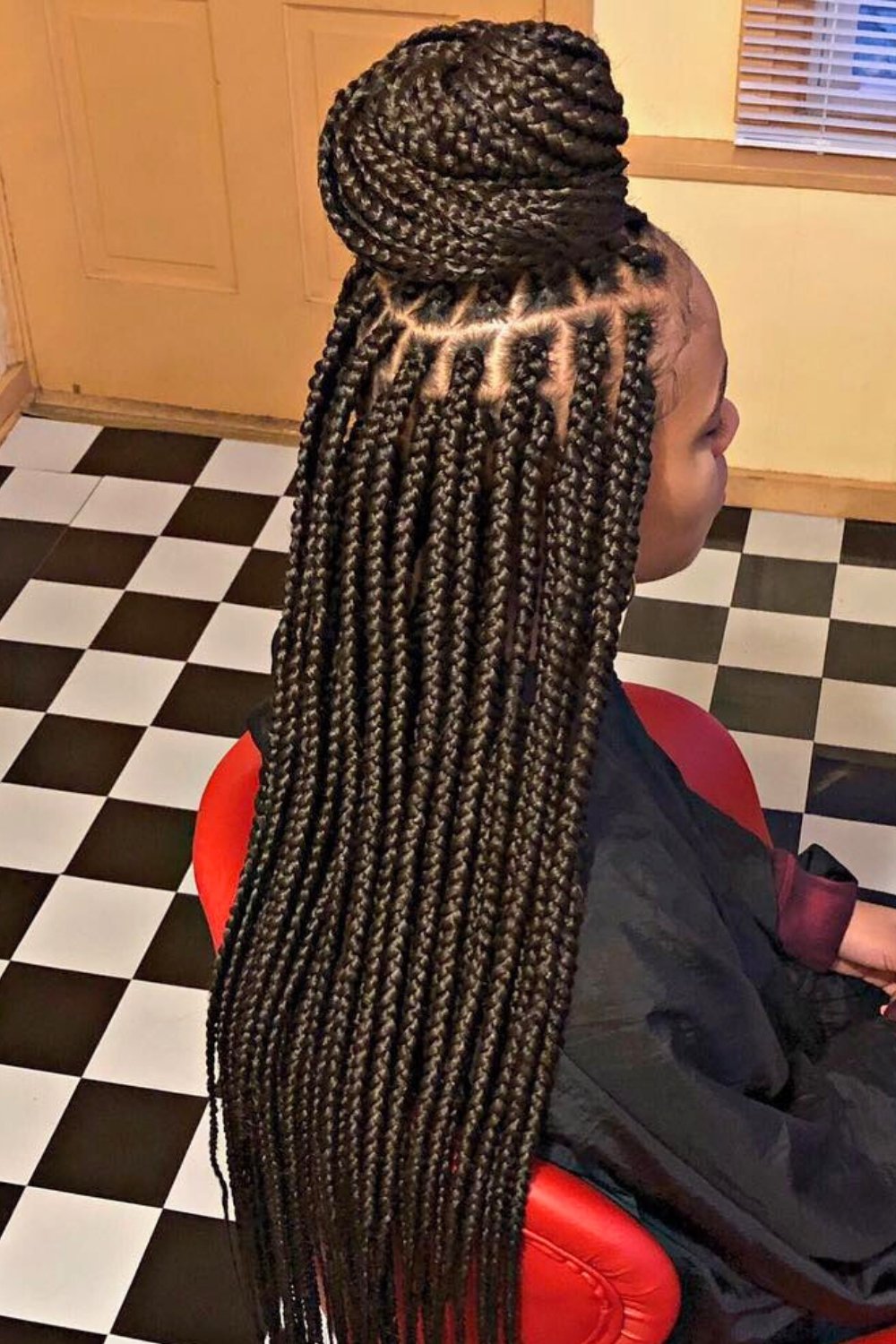 30 Box Braids Hairstyles - Scan to Talk