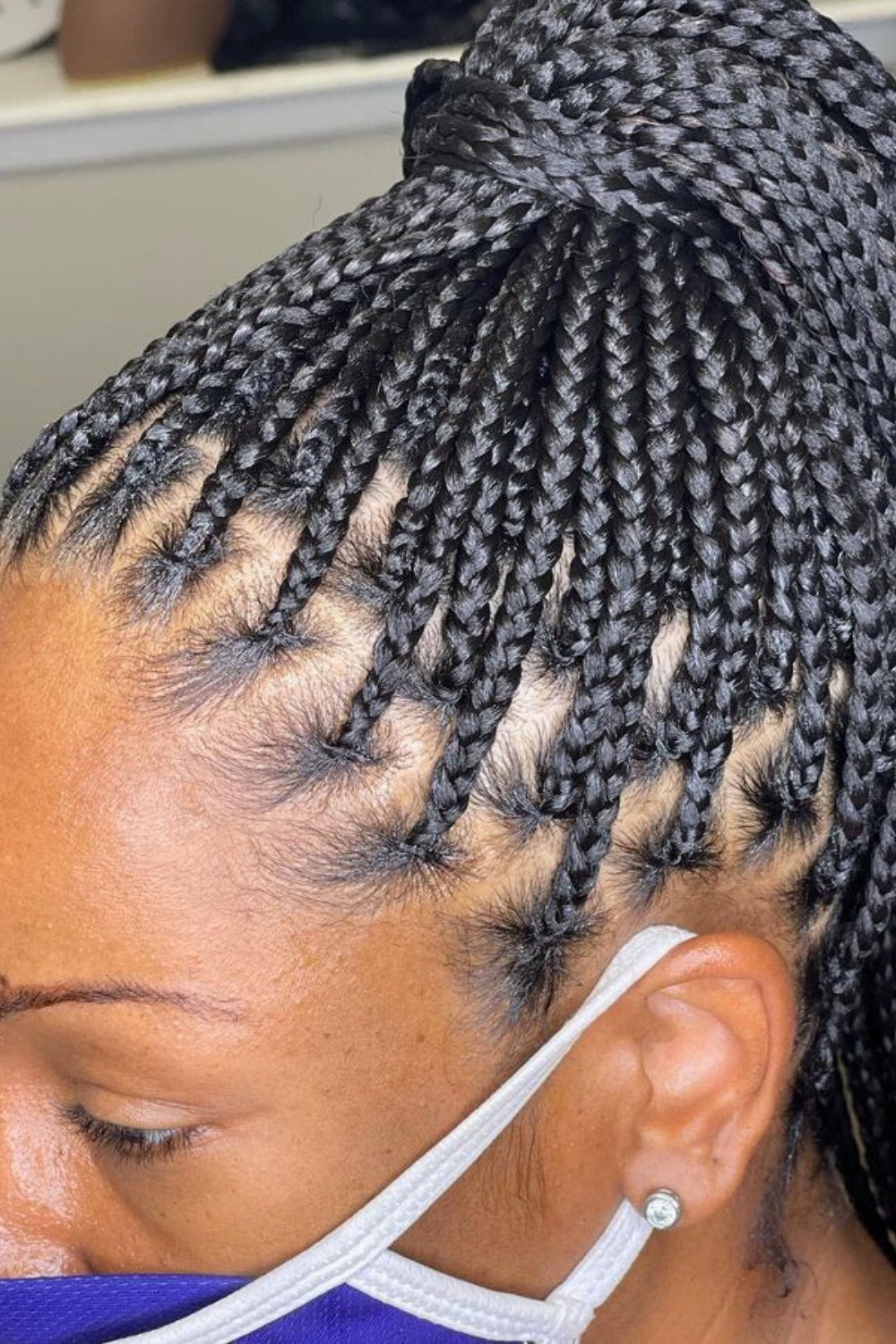 30 Box Braids Hairstyles - Scan to Talk