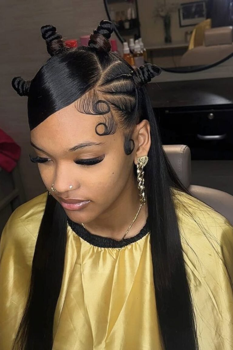 35 Half Up Half Down Hairstyles - Scan to Talk