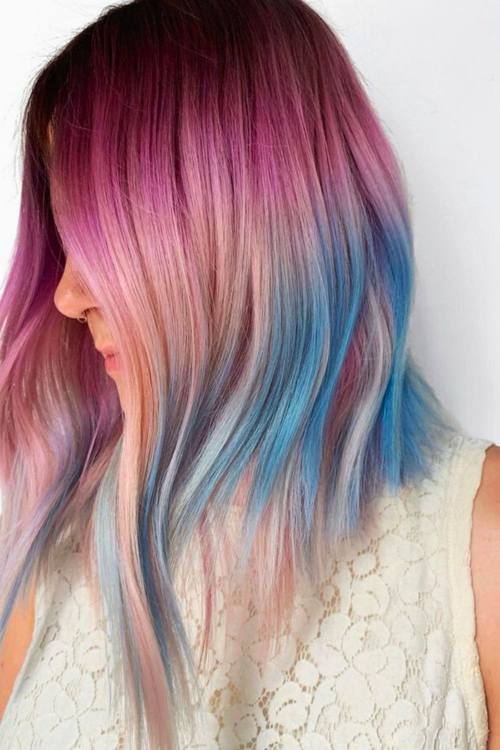 51 Textured Lob Hairstyle Ideas to Copy in 2025 - Scan to Talk