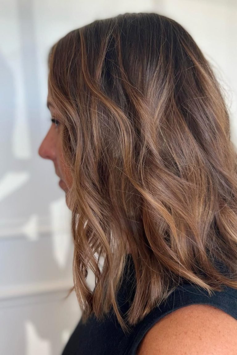 51 Textured Lob Hairstyle Ideas to Copy in 2025 - Scan to Talk