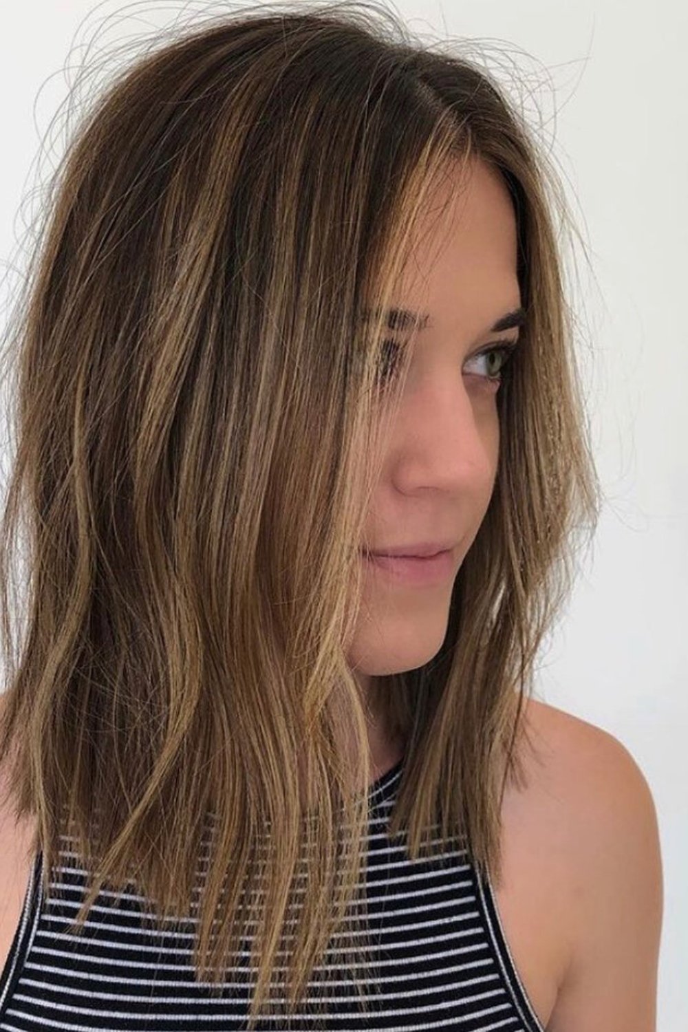 51 Textured Lob Hairstyle Ideas to Copy in 2025 - Scan to Talk
